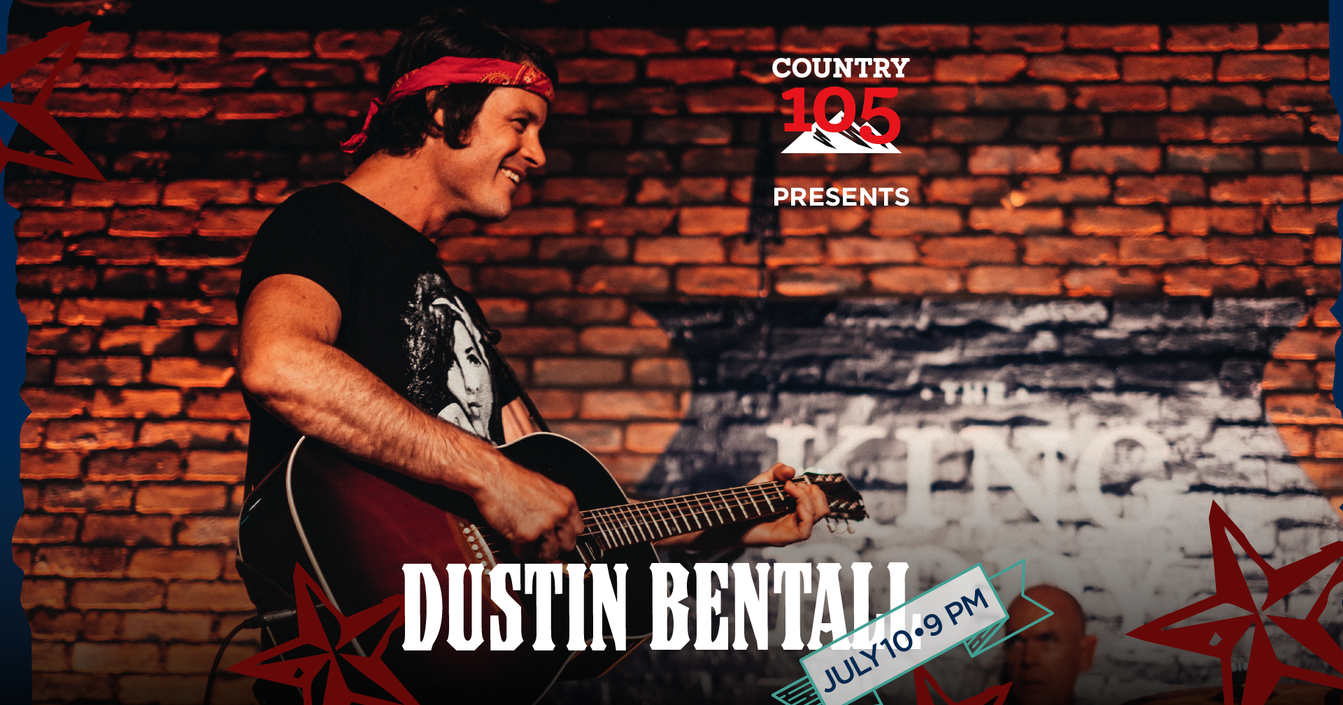 Country 105 presents: Dustin Bentall with Bella White | King Eddy