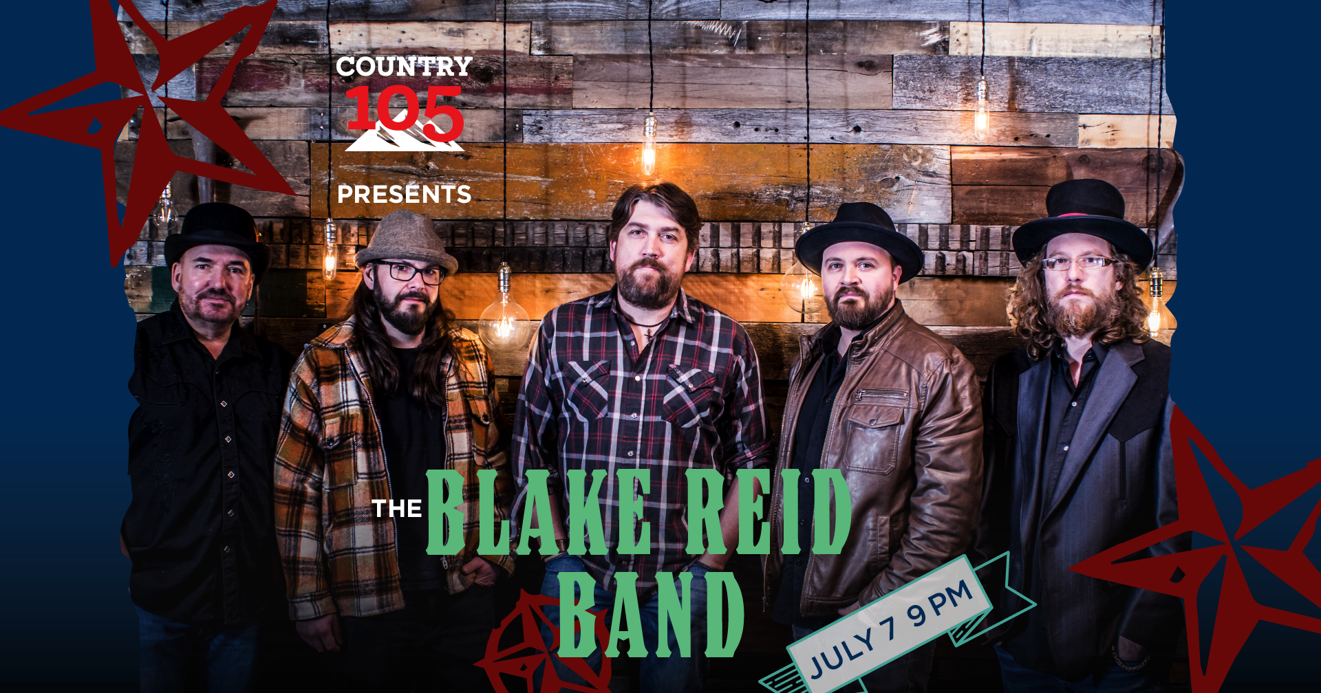 Country 105 presents: The Blake Reid Band with Lyndsay Butler | King Eddy