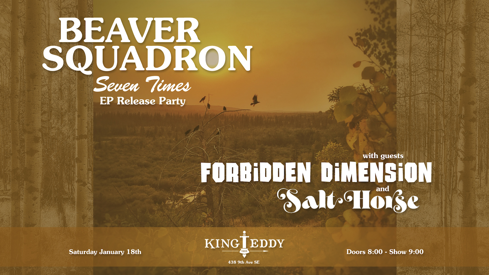 Beaver Squadron / Forbidden Dimension / Salt Horse | King Eddy