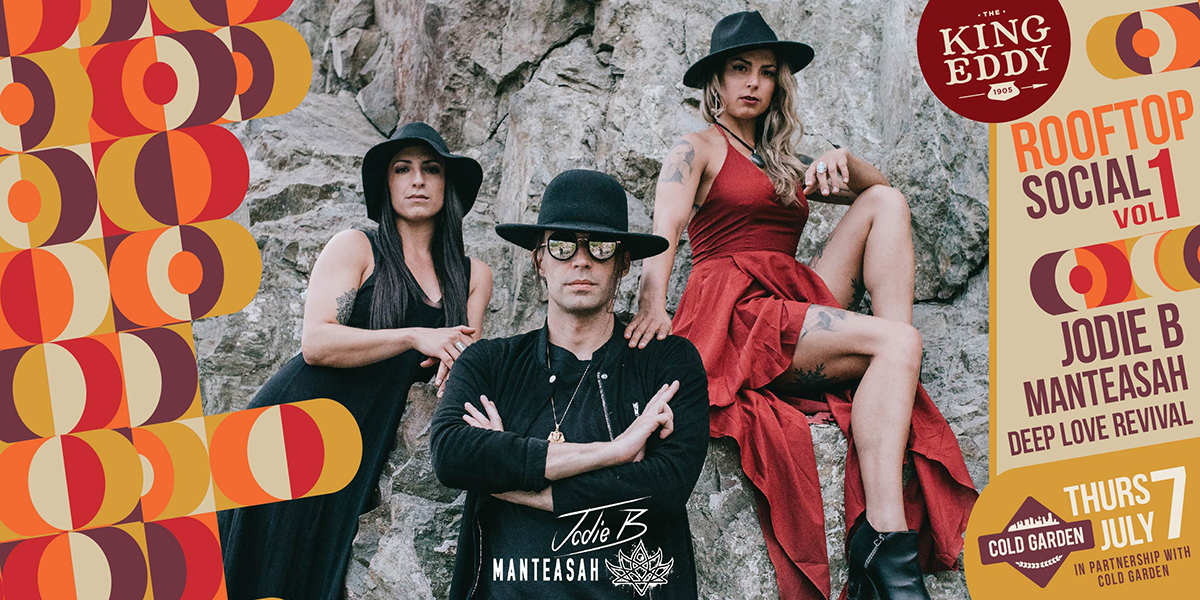 King Eddy Rooftop Social Vol. 1 with Jodie B, Manteasah, and Deep Love ...