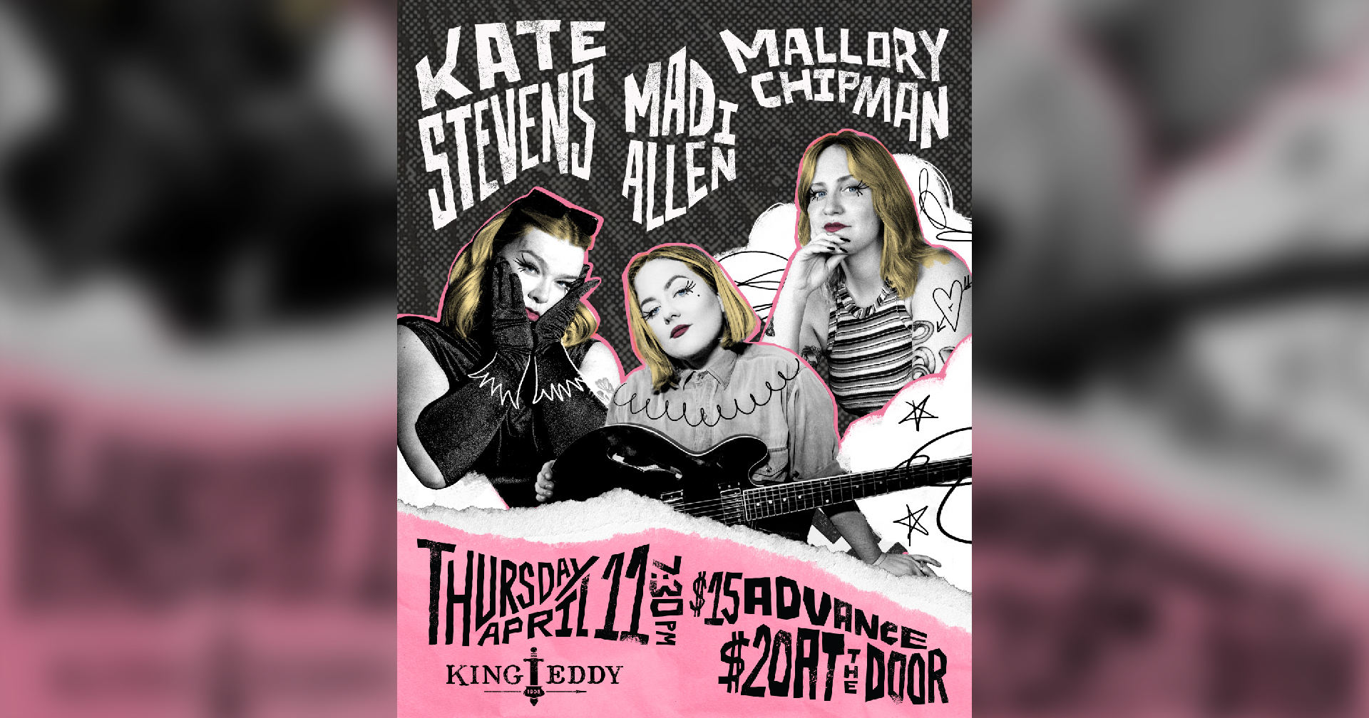 Mallory Chipman, Kate Stevens, and Madi Allen | King Eddy