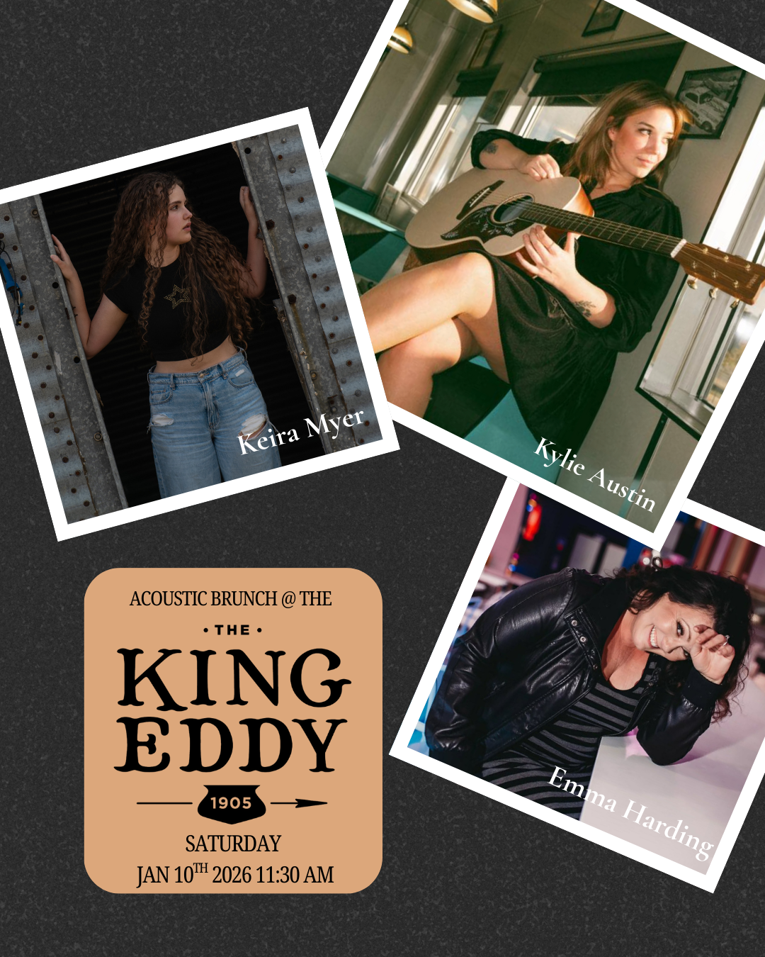 Acoustic Afternoons with Emma Harding, Keira Myer, and Kylie Austin ...