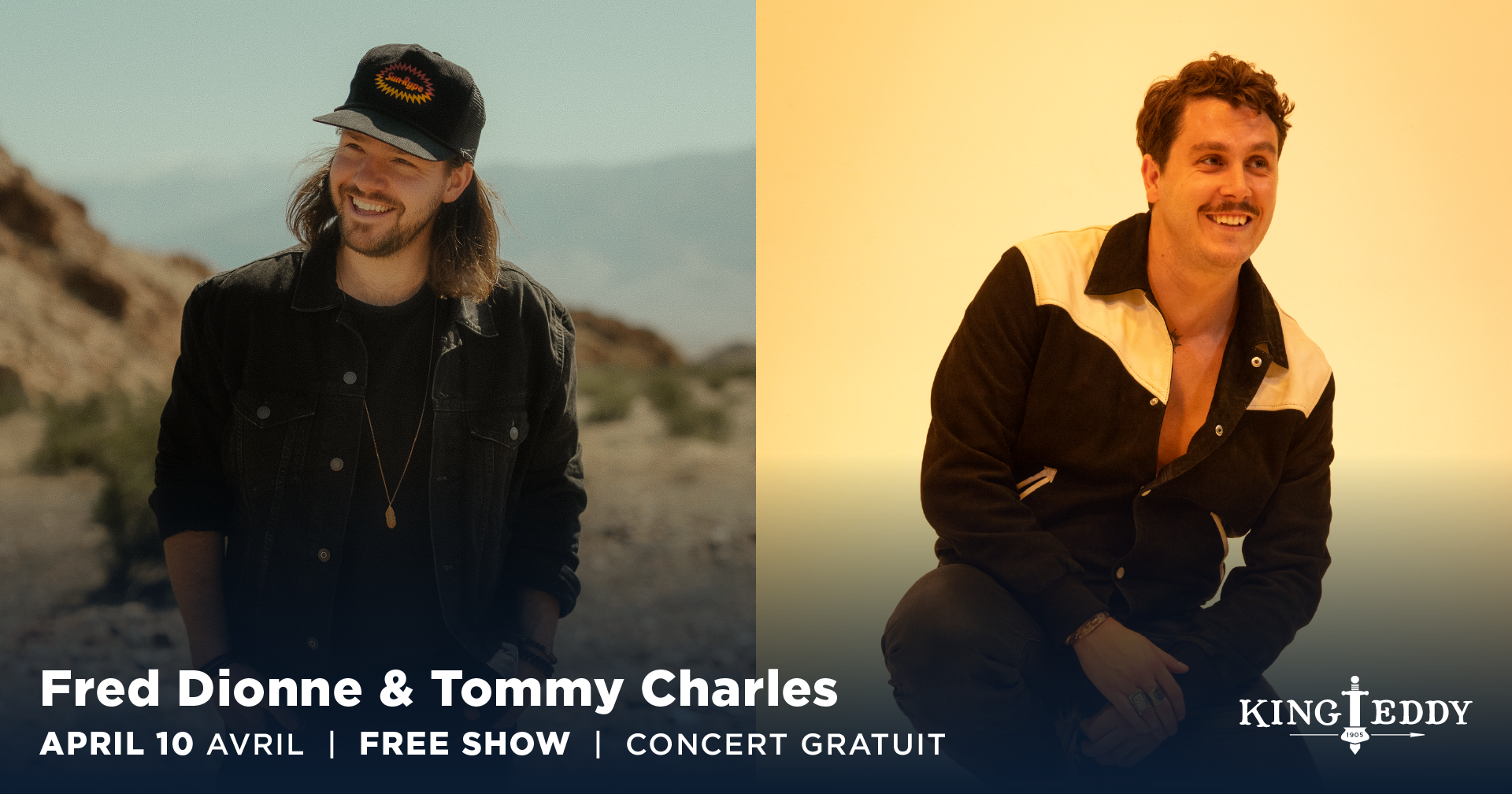 Fred Dionne & Tommy Charles | King Eddy