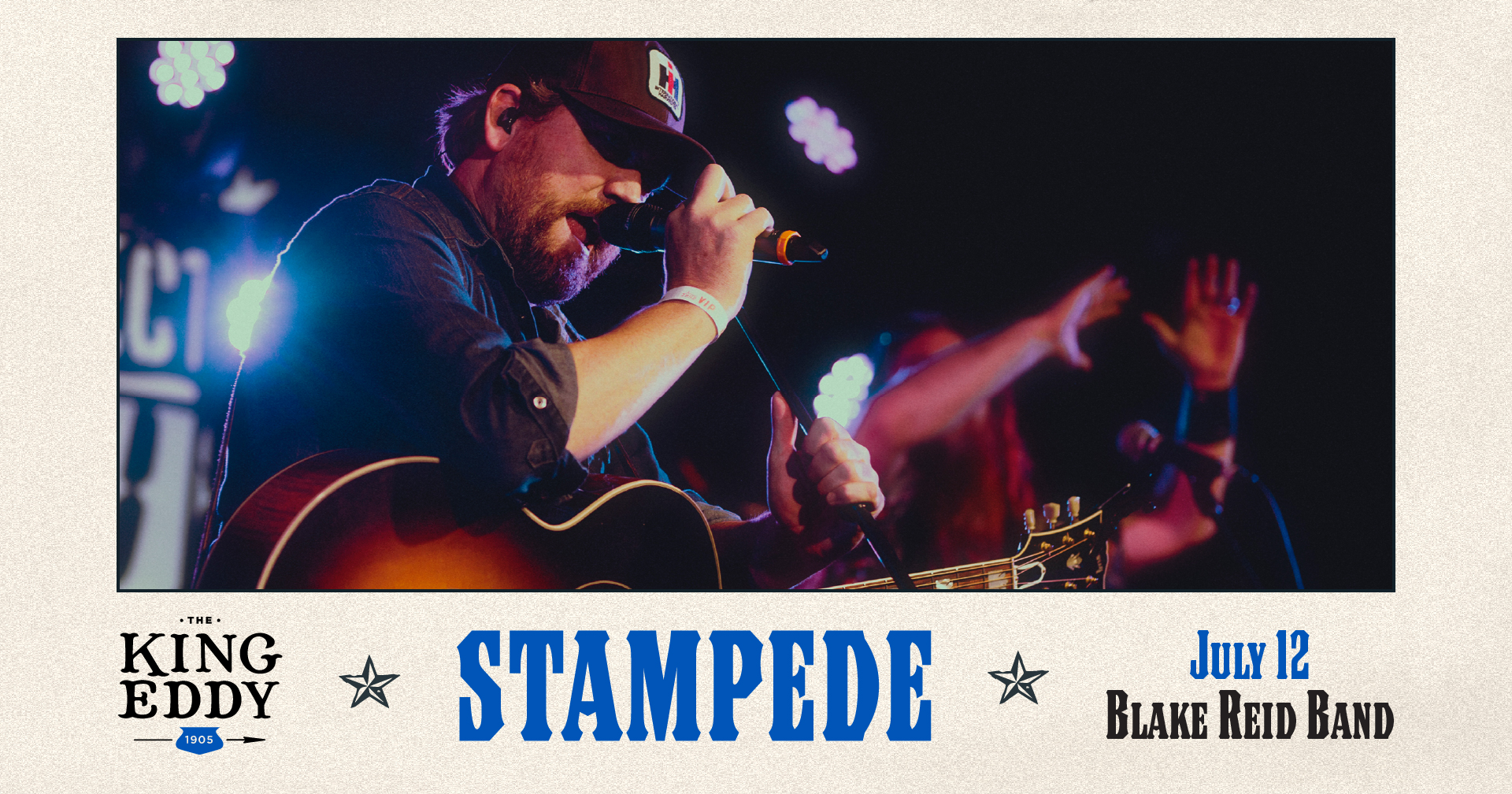 Blake Reid Band — Stampede at the King Eddy | King Eddy